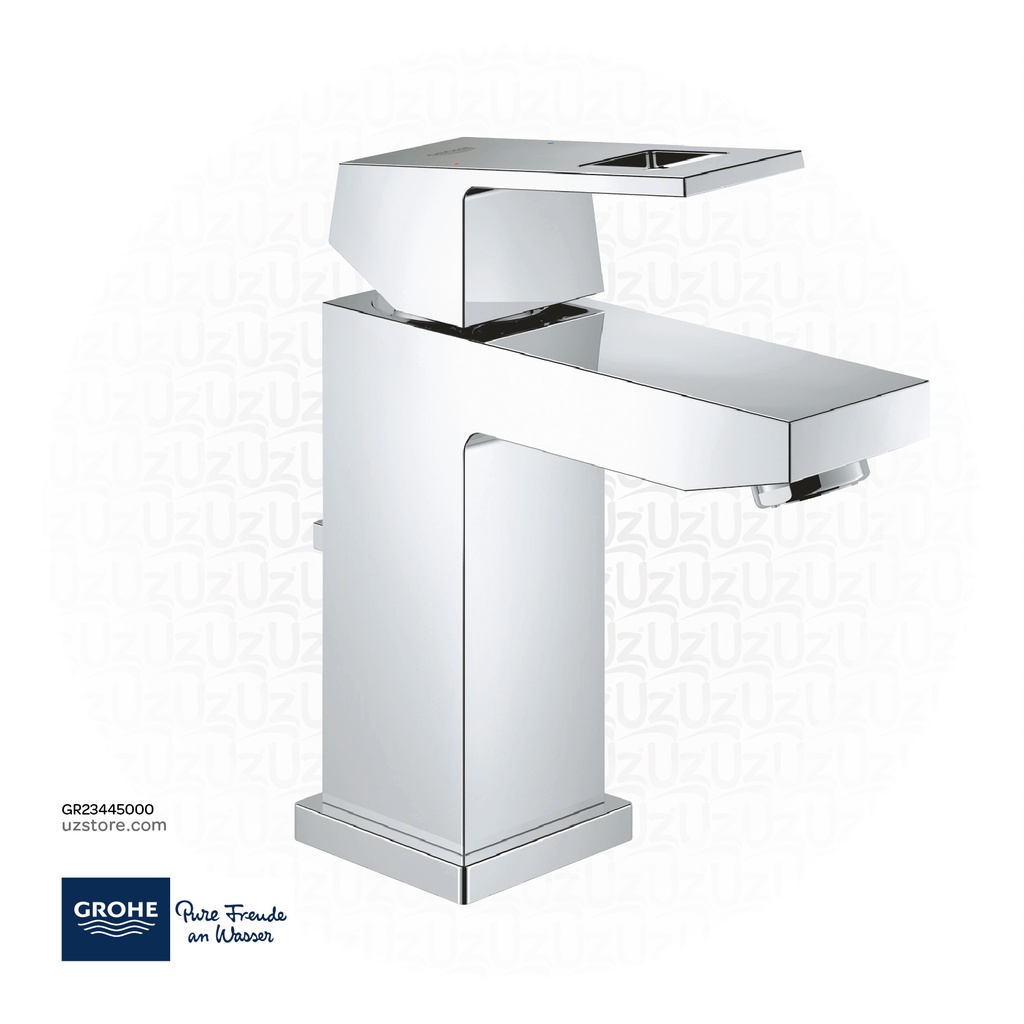 GROHE Eurocube Single-lever basin mixer 1/2" M-Size , 23445000 , chrome | UZ Store